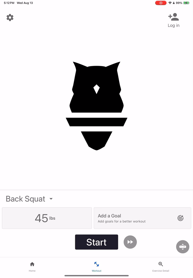 Exercise Presets (i.e. Telling the Camera Where to Look) – Perch
